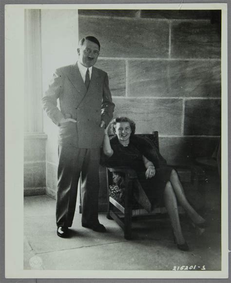 Lot Adolf Hitler And Eva Braun Signal Corps Photo