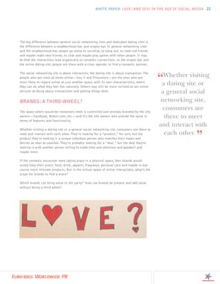 Love And Sex In The Age Of Social Media PDF
