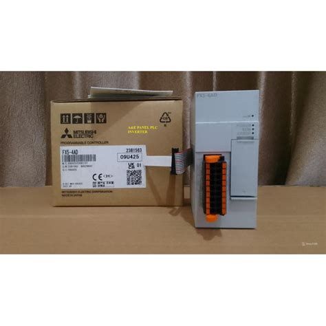 Jual Plc Mitsubishi Fx5 4ad Fx5 4ad Fx54ad Analog Input Module Fx5u