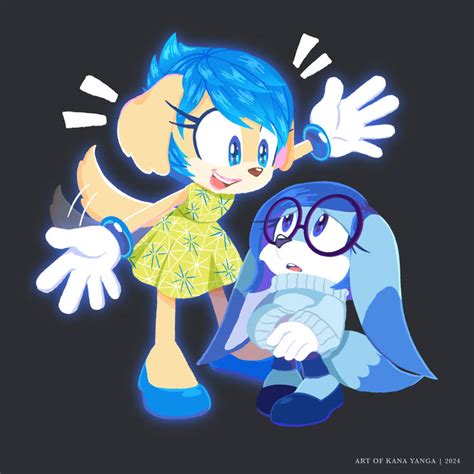 Joy And Sadness Sonic Style By Kanayanga On Deviantart