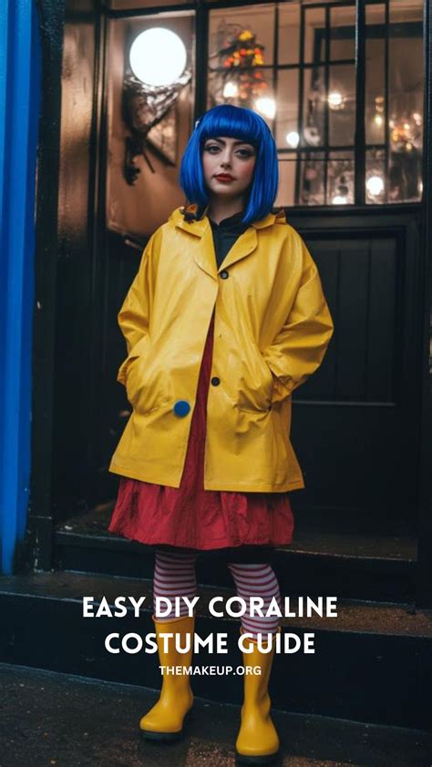 How To Recreate A Coraline Costume For Halloween The Makeup