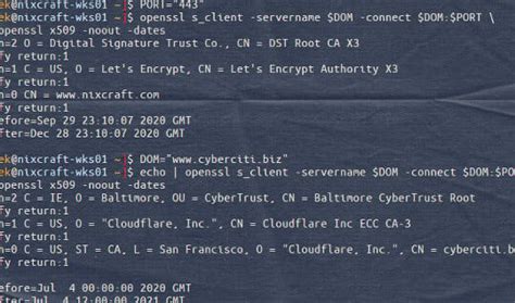 Easy Steps To Verify Ssl Certificate Expiry On Linux