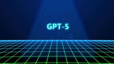 Gpt 5 Holographic Title With Digital Background 44426878 Stock Video At