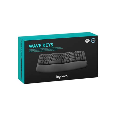 Teclado Logitech Ergo Wave Keys Wireless Bolt Bt Sp Graphite Logitech