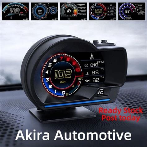 ‼️ready Stock‼️🇲🇾latest Version Cbw Obd Gps Obd2 Meter P6 Digital Alarm