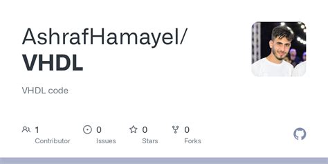 Github Ashrafhamayelvhdl Vhdl Code