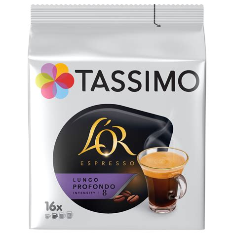 Кофе в капсулах Tassimo Lor Lungo Profundo — купить в интернет магазине Ozon с быстрой доставкой