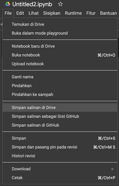 Tutorial Jalankan Script Python Dengan Google Colab