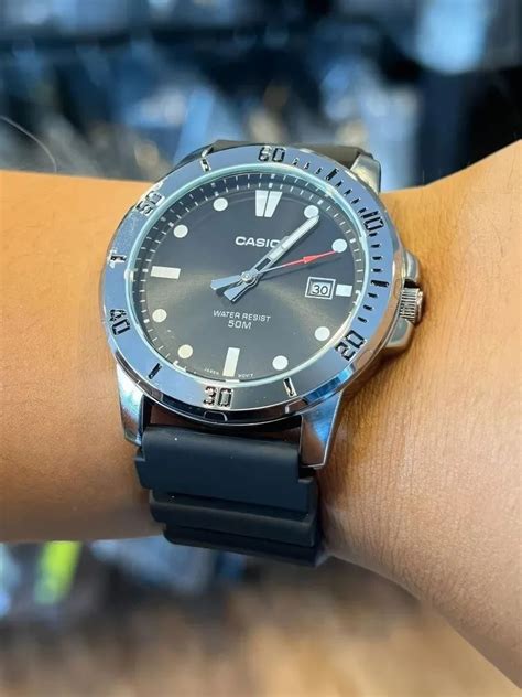 Часы наручные мужские кварцевые Casio Mtp Vd01 1Е часы аналоговые на руку влагостойкие с