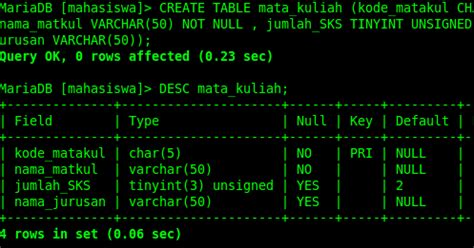Belajar MySQL Part 15 Menambah Data Ke Dalam Table MySQL INSERT