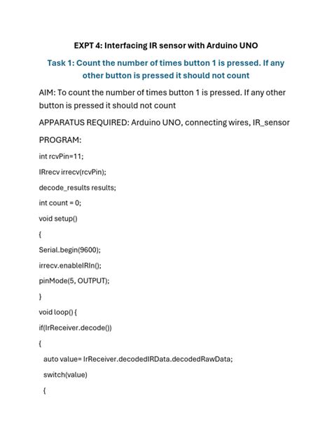 Ch Scu4cse24029 Mcharulatha Expt4 Pdf Arduino Computer