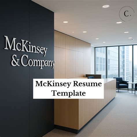 Get A Mckinsey Style Resume Template For Free Mingke Pan Posted On