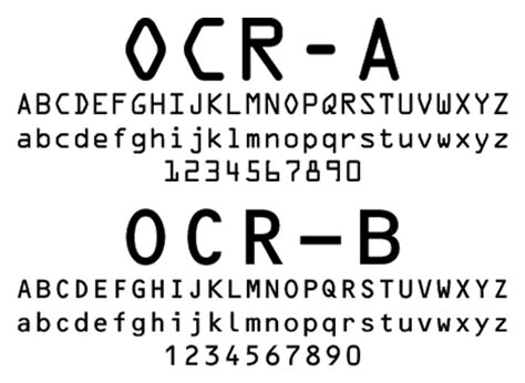 Ocrb Font Ocr B Adobe Fonts