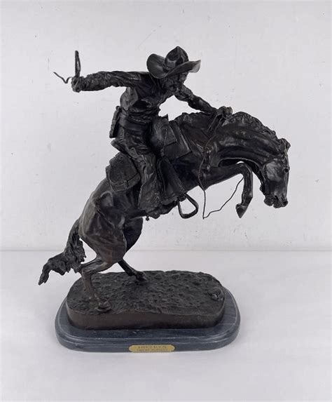 Bronco Buster Frederic Remington Bronze
