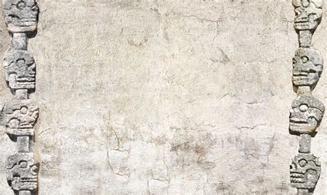 돌벽 질감과 인간의 두개골조각이 있는 베이스 릴리프 조각이 있는 수평 배너 돌 바위에 대한 스톡 사진 및 기타 이미지 돌 바위 프레임 돌 건축자재 Istock