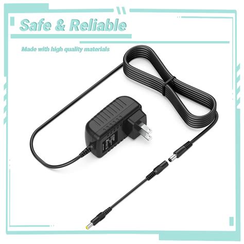 Yolmary 13 3v Ac Dc Adapter Compatible With Shark Vm190 26 Vm19026 10 8v 10 8vdc Li Ion Battery