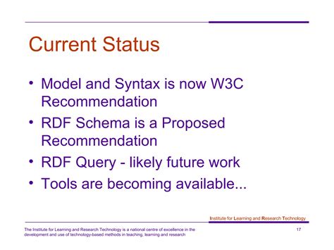 understanding rdf the resource description framework in context 1999