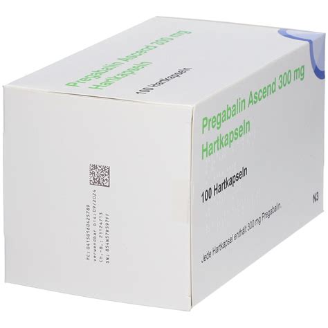 Pregabalin Ascend 300 Mg 100 St Mit Dem E Rezept Kaufen Shop Apotheke
