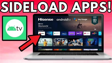 How To Sideload Apps On Android Smart Tv Youtube