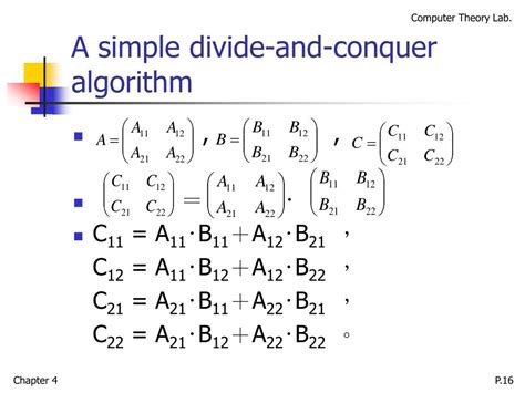 Ppt 4divide And Conquer Powerpoint Presentation Free Download Id