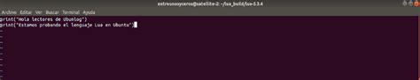 Lua Instala Este Potente Lenguaje De Scripting En Ubuntu Linux