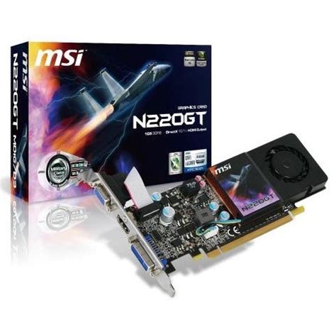 MSI Preps Low Profile GeForce GT 220 For HTPCs Softpedia
