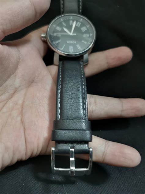 Fossil Men S Leather Watch Men S Fashion Watches Accessories Watches On Carousell