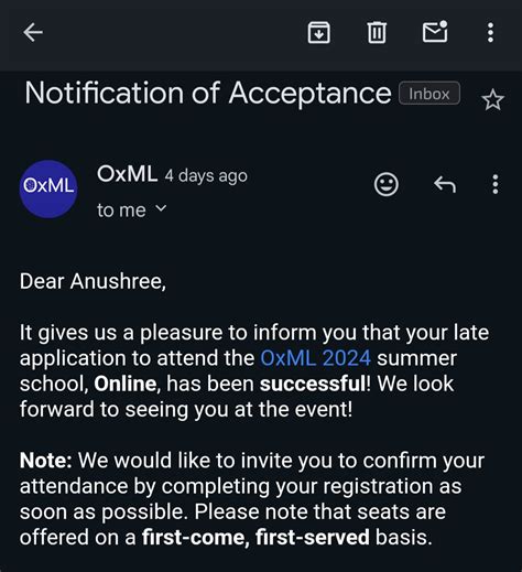 Anushree On Linkedin Greetings Everyone I Am Excited To Announce That Ive Been Selected For