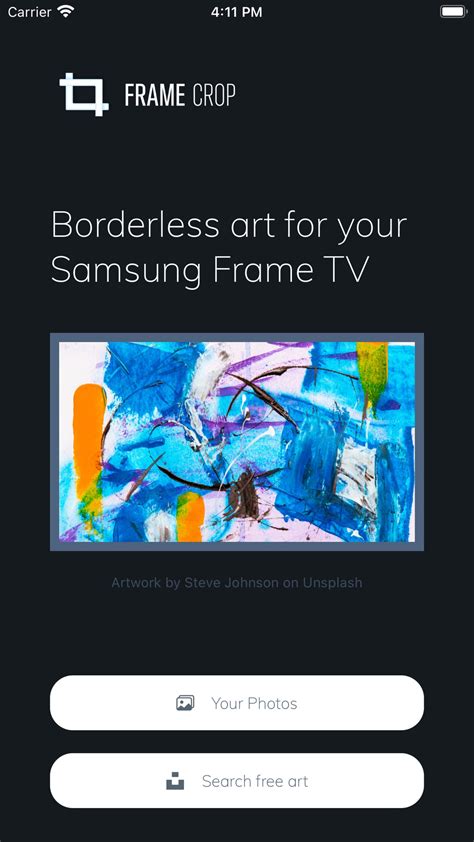 Frame Crop Art Mode For IPhone Download