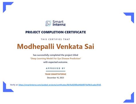 Venkatasai Modhepalli On Linkedin Smartinternz Aiml Deeplearning