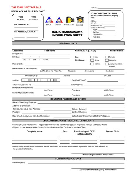 Compliance Form Poea Phase 2 Sample Airslate Signnow
