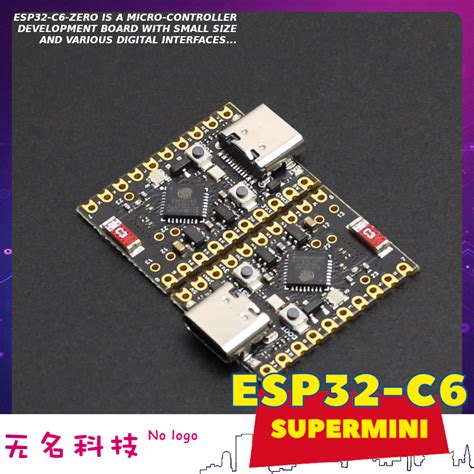 Jual Nologo Esp32 C6 Supermini Development Board Microcontroller Wifi