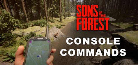Sons Of The Forest Console Commands Guide Nitrado