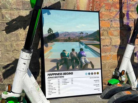 Jonas Brothers Happiness Begins Album Cover Poster For Home Room