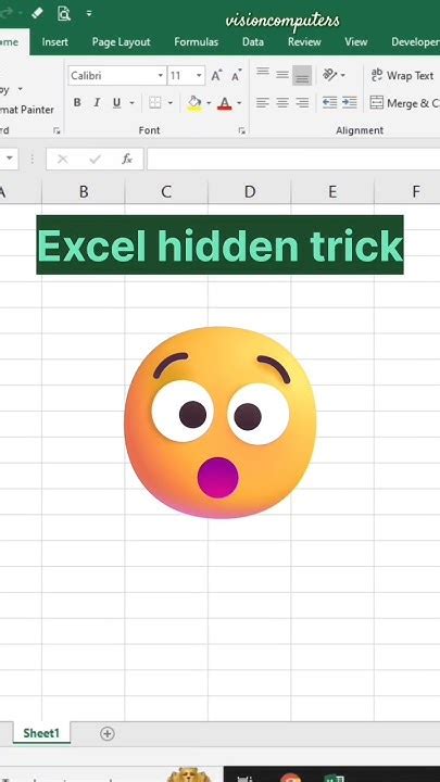 Excel Hiden Tricks 🤯 Excel Excelhacks Exceltips Exceltutorial Msexcel Exceltricks Youtube