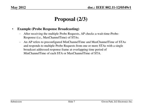 Ppt Reducing The Probe Response Transmission Powerpoint Presentation