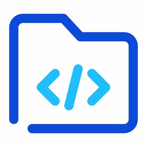 Programming Code Development Folder Project Icon Download On Iconfinder