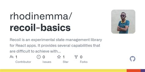 Github Rhodinemmarecoil Basics Recoil Is An Experimental State