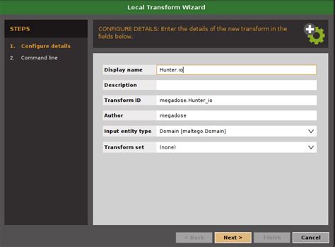 installation megadose hunter maltego github wiki