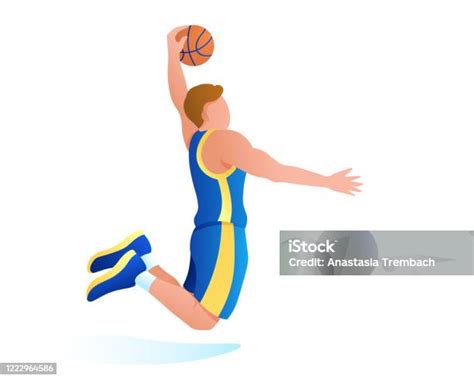 농구 선수가 체육관의 바구니에 공을 던지다 팀 대회 우승 농구 선수에 대한 스톡 벡터 아트 및 기타 이미지 농구 선수 Championship 가냘픈 Istock
