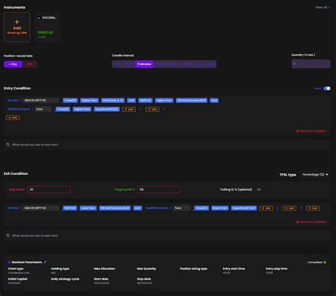 Help Me To Create MTF Strategy Streak Backtesting Trading Q A By Zerodha All Your