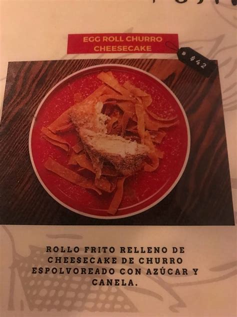 Menu At Nooda Obispado Restaurant Monterrey