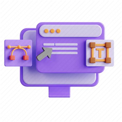 Ui Design Ux Design Website Browser D Illustration Download On Iconfinder