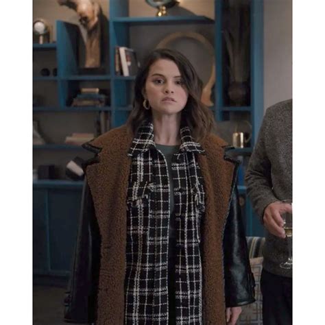 Only Murders In The Building Mabel Mora Leather Coat