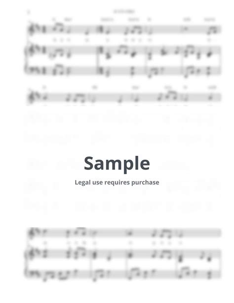 찬송가254장 내 주의 보혈은 악보 By Na Piano