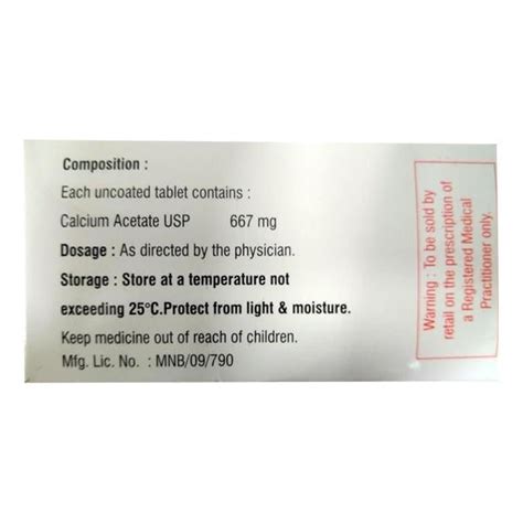 Buy Hypophos 667mg Tablet 10s Online At Upto 25 Off Netmeds