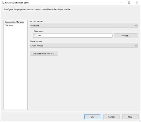 Ssis Flat Files Vs Raw Files
