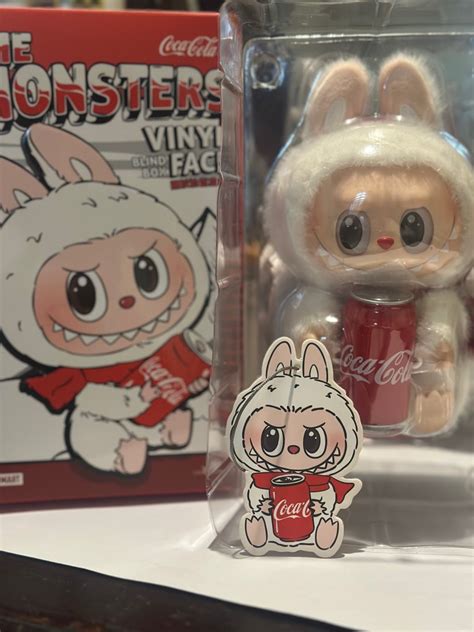 Labubu Coke Hobbies And Toys Toys And Games On Carousell