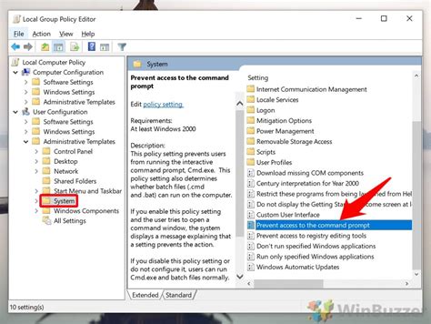 How To Disable Command Prompt CMD In Windows WinBuzzer