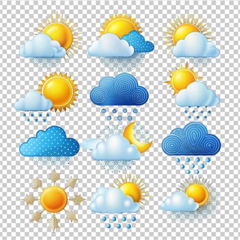 Abstract Interpretation Of Weather Patterns Premium Ai Generated Psd